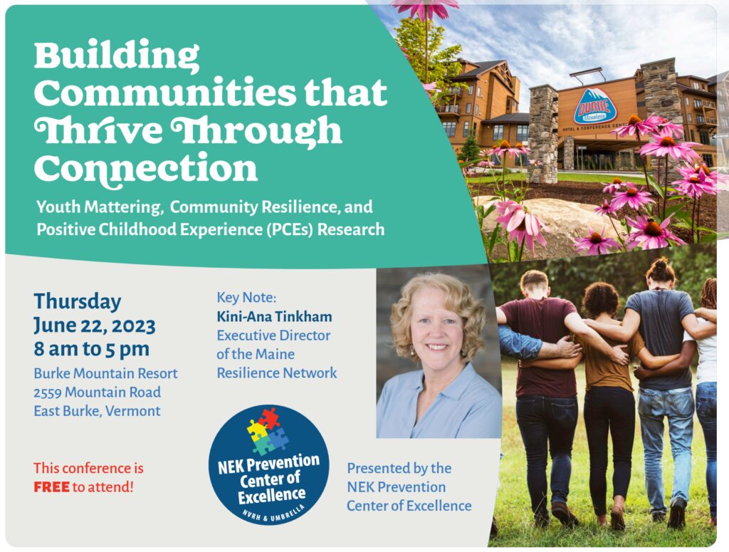 Building Communities that Thrive Through Connection Conference - NEK ...